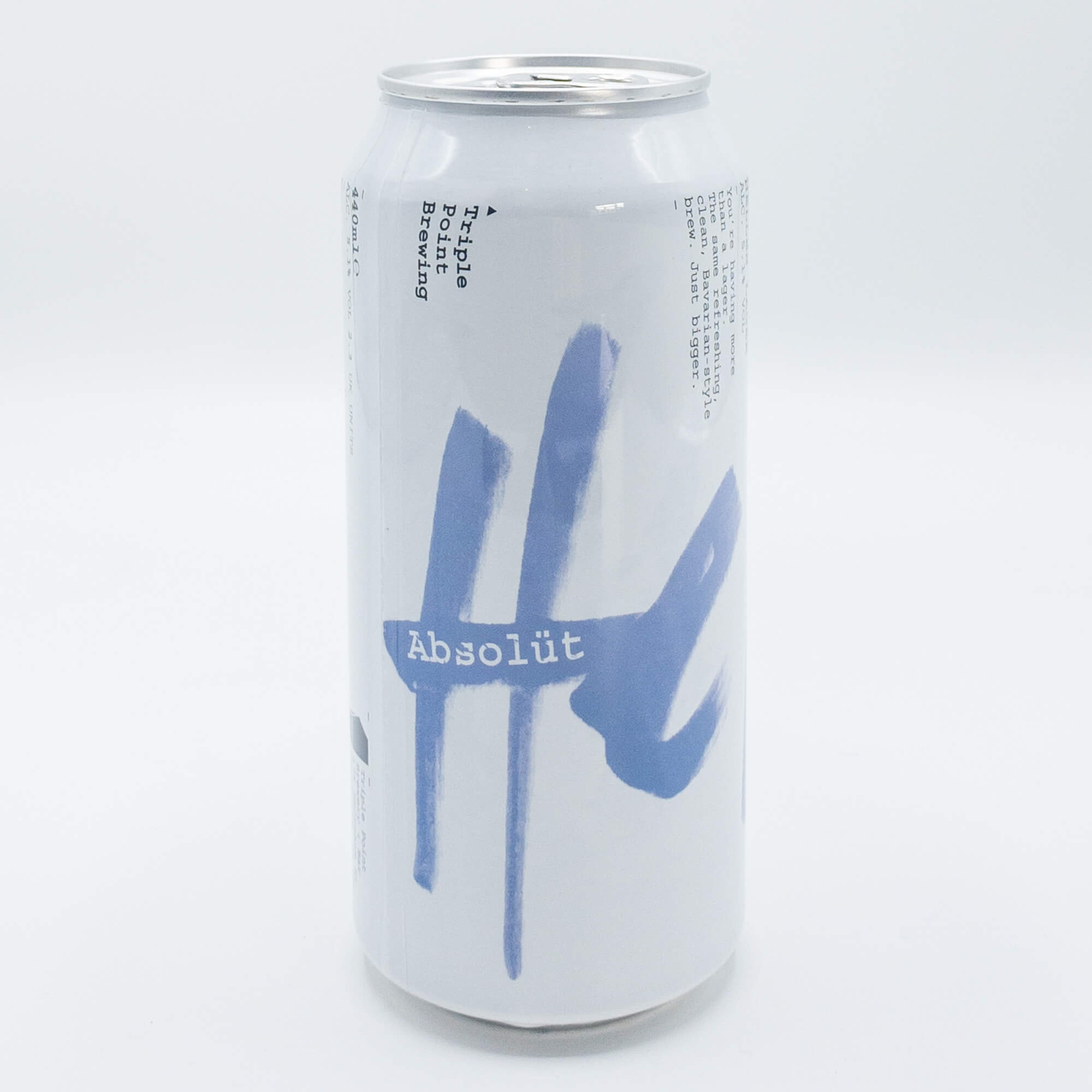 Triple Point – Absolüt Helles (5.1%) - Two Thirds Beer Co.
